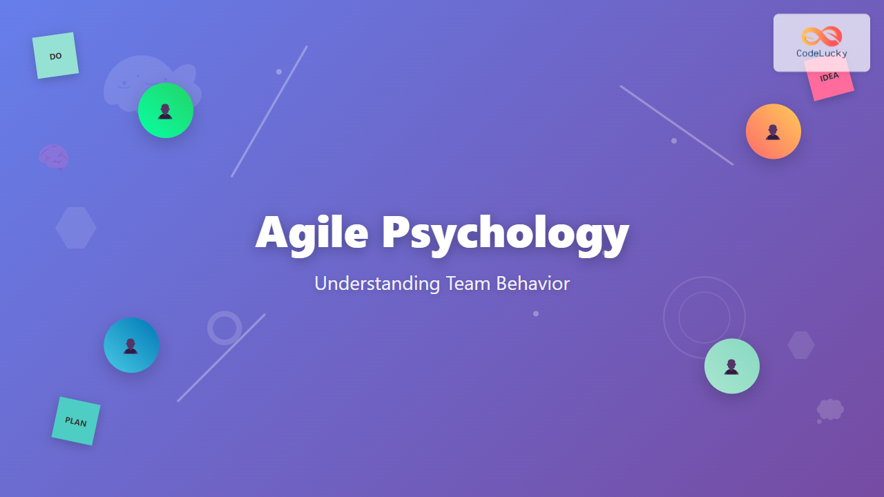 Agile Psychology: Understanding Team Behavior and Mental Dynamics in ...