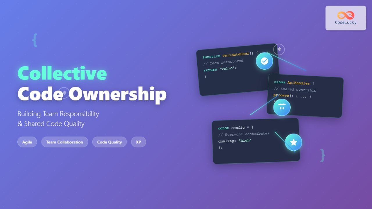 Collective Code Ownership: Building Team Responsibility and Code Quality in Agile Development ...