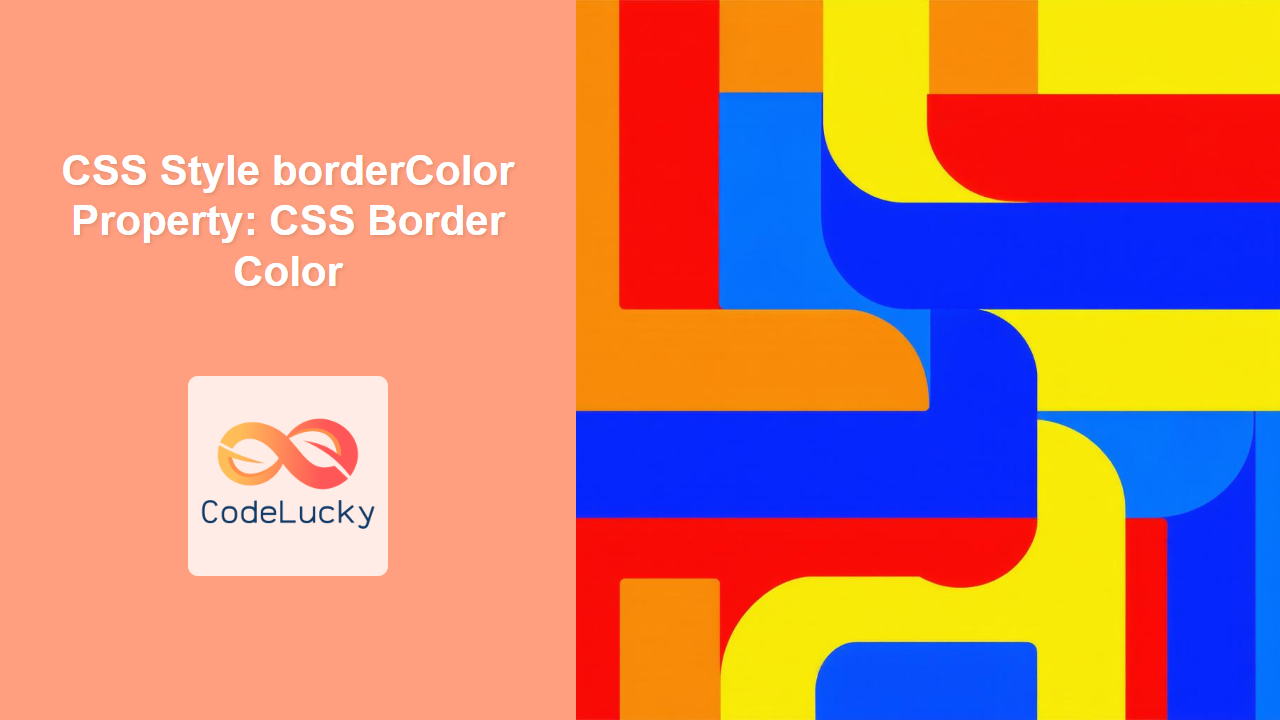 CSS Style borderColor Property: CSS Border Color - CodeLucky
