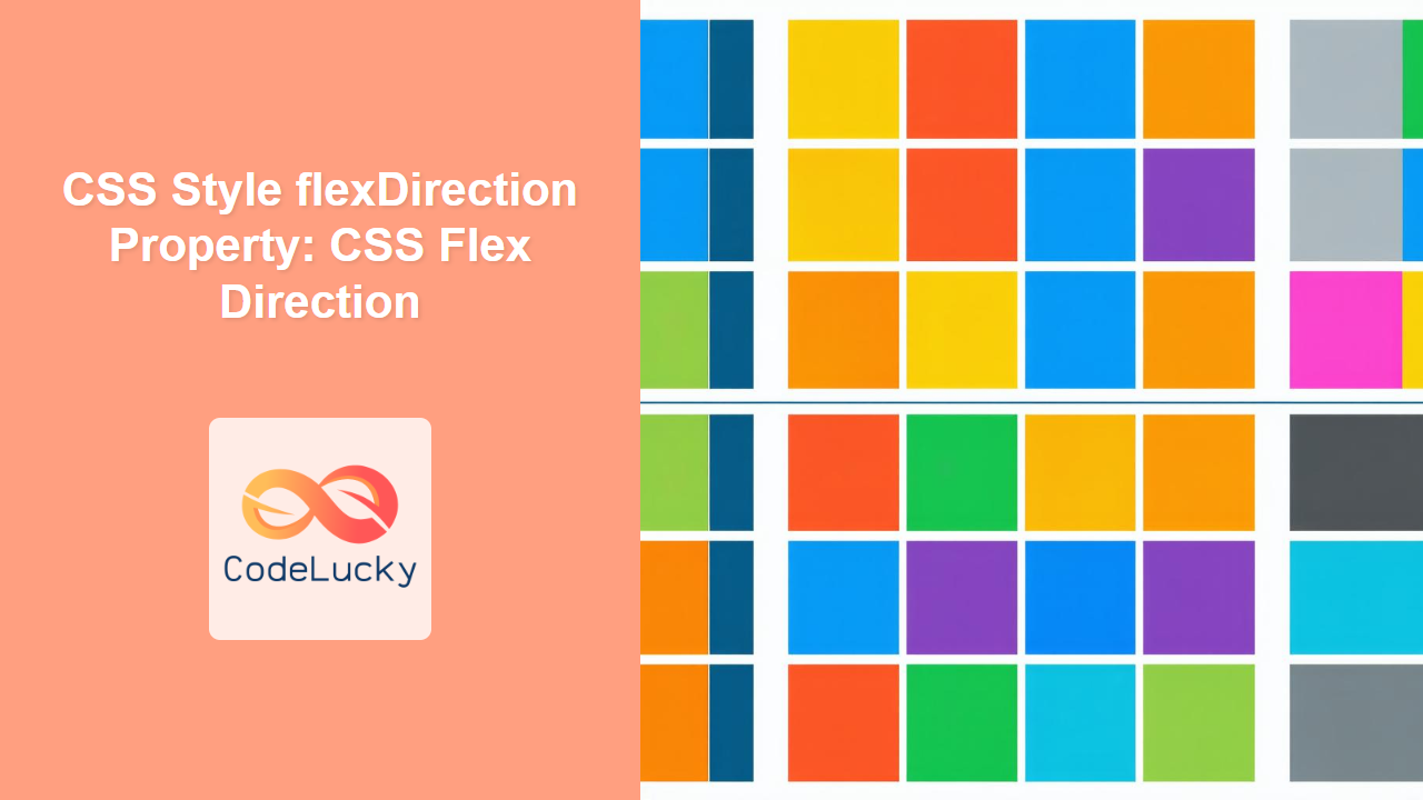 CSS Style flexDirection Property: CSS Flex Direction - CodeLucky