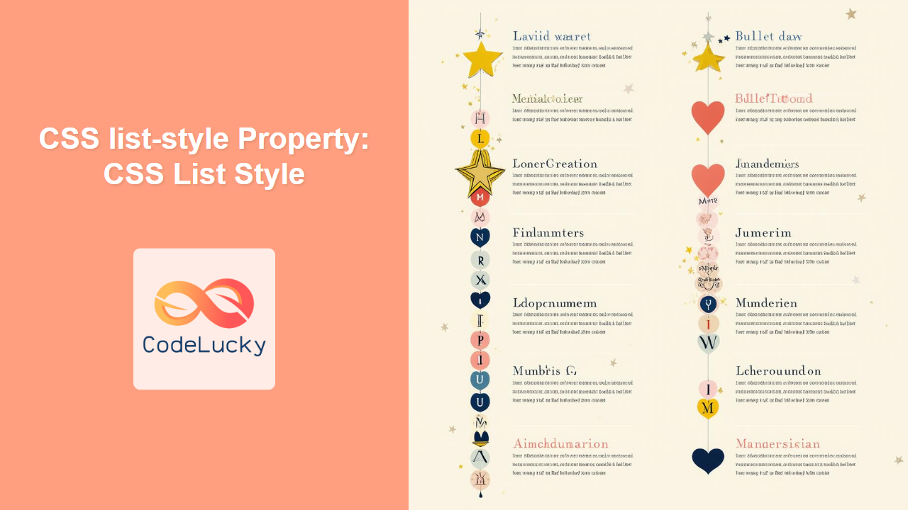 CSS list-style Property: CSS List Style - CodeLucky