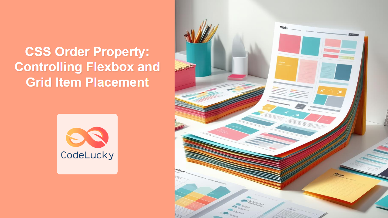 CSS Order Property: Controlling Flexbox and Grid Item Placement - CodeLucky