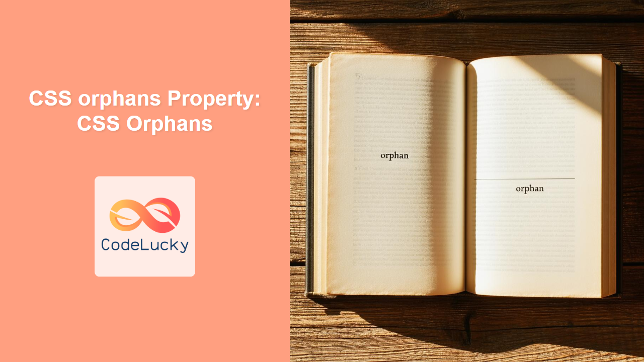 CSS orphans Property: CSS Orphans - CodeLucky