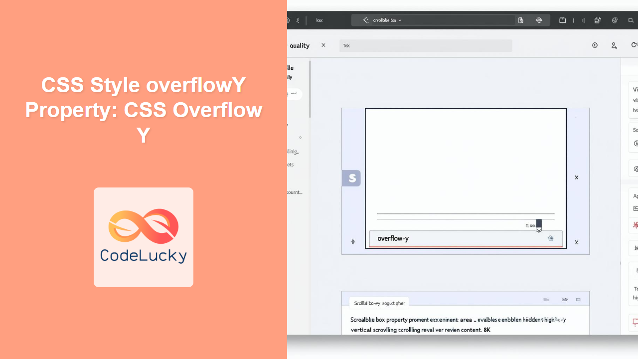 CSS Style overflowY Property: CSS Overflow Y - CodeLucky