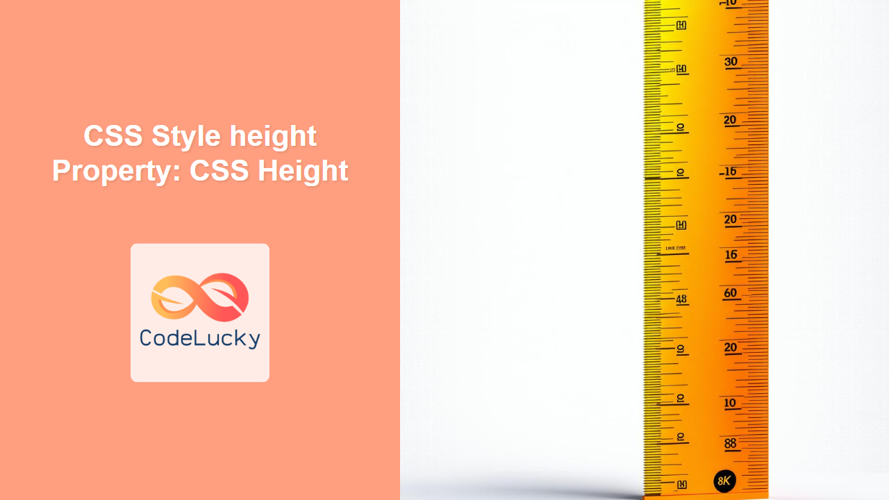 CSS Style height Property: CSS Height - CodeLucky