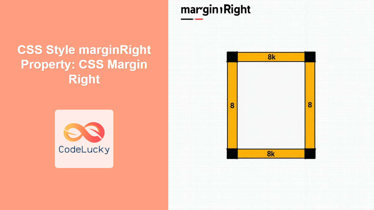 CSS Style marginRight Property: CSS Margin Right - CodeLucky