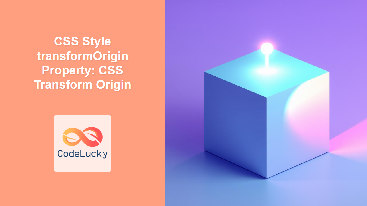 CSS Style transformOrigin Property: CSS Transform Origin - CodeLucky