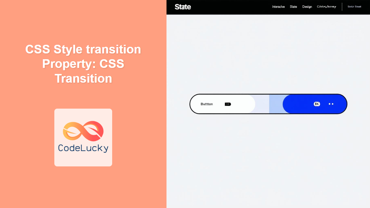 CSS Style transition Property: CSS Transition - CodeLucky