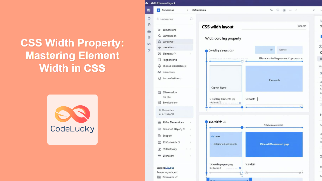 CSS Width Property: Mastering Element Width in CSS - CodeLucky