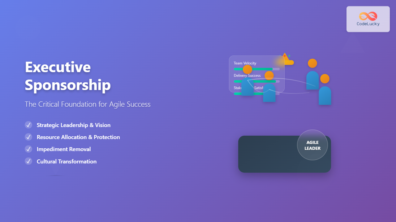 Executive Sponsorship: The Critical Foundation for Agile Success ...