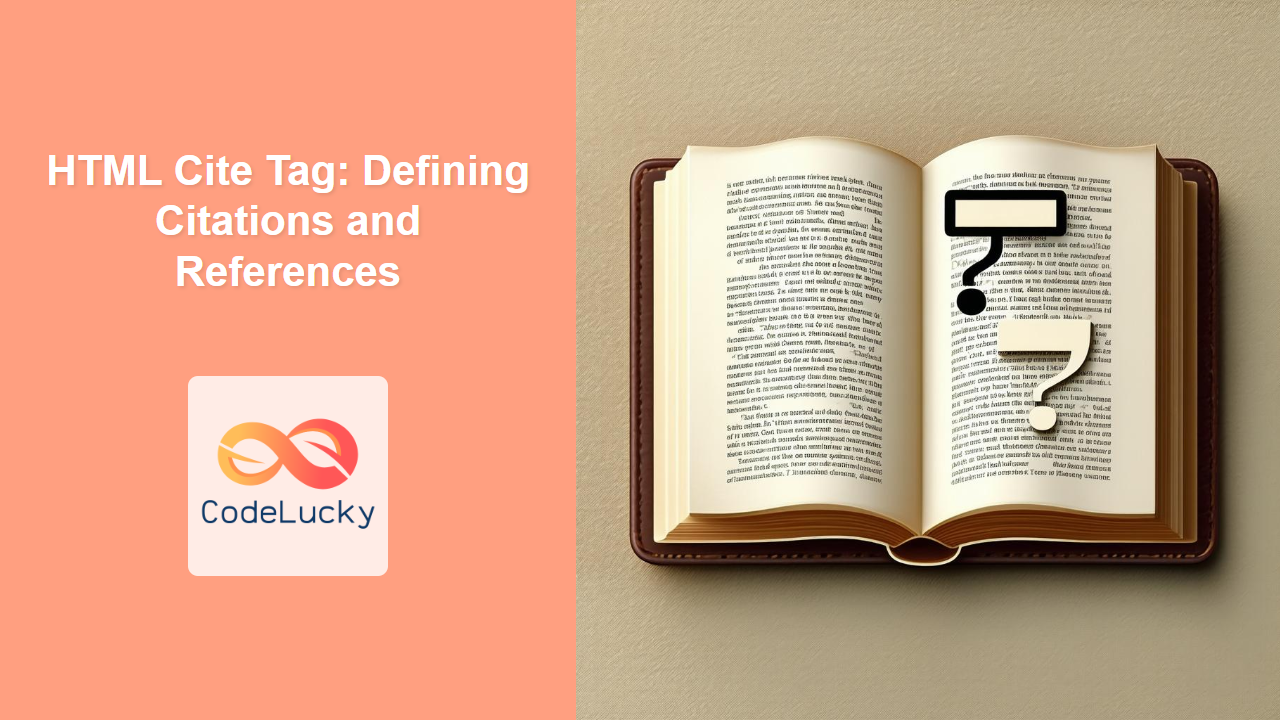 HTML Cite Tag: Defining Citations and References - CodeLucky