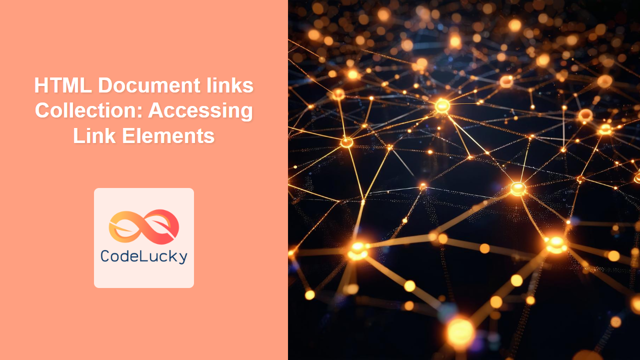 HTML Document links Collection: Accessing Link Elements - CodeLucky