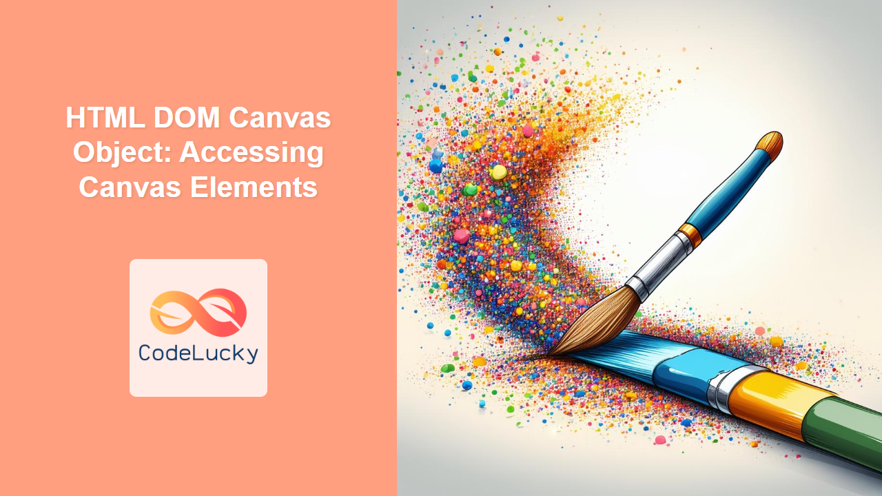 HTML DOM Canvas Object: Accessing Canvas Elements - CodeLucky