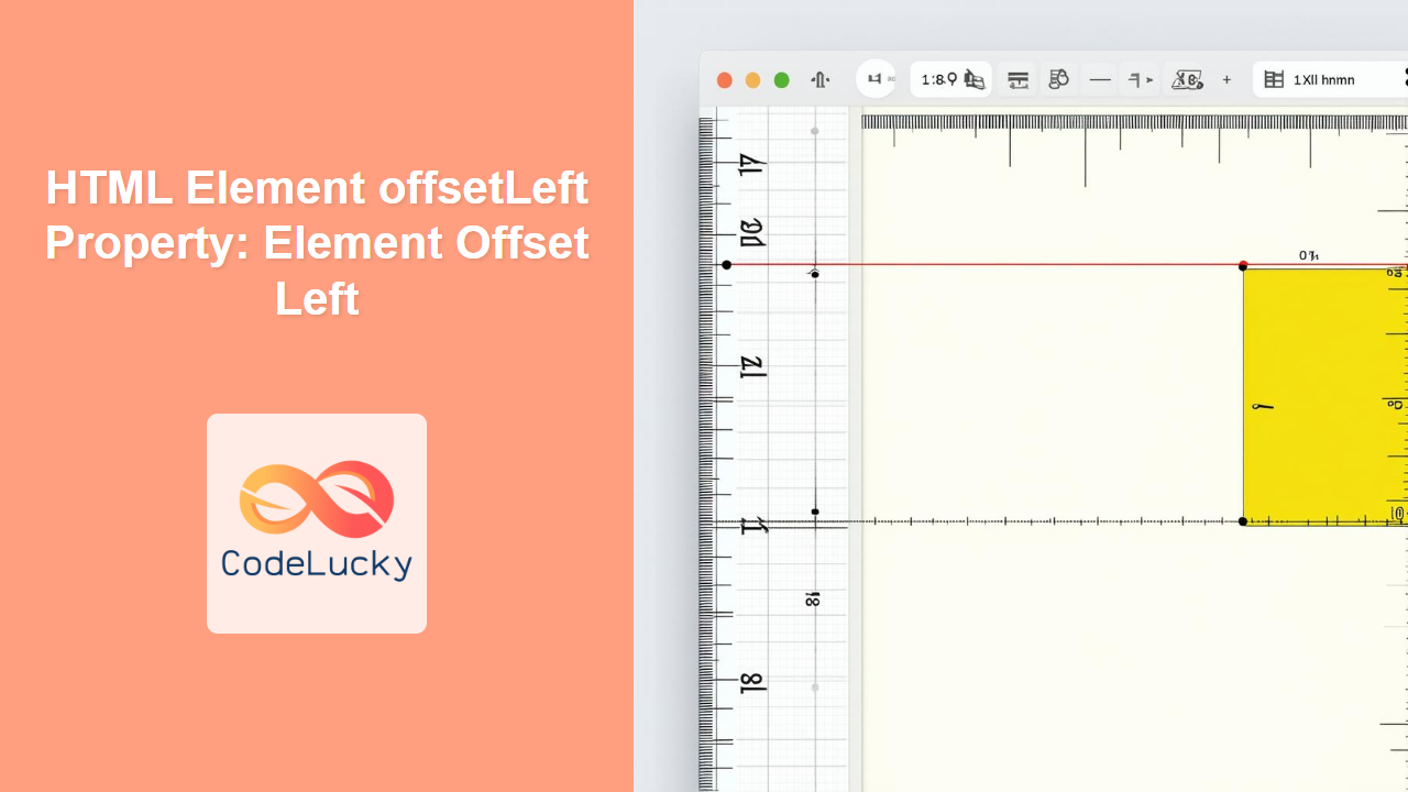 HTML Element offsetLeft Property: Element Offset Left - CodeLucky