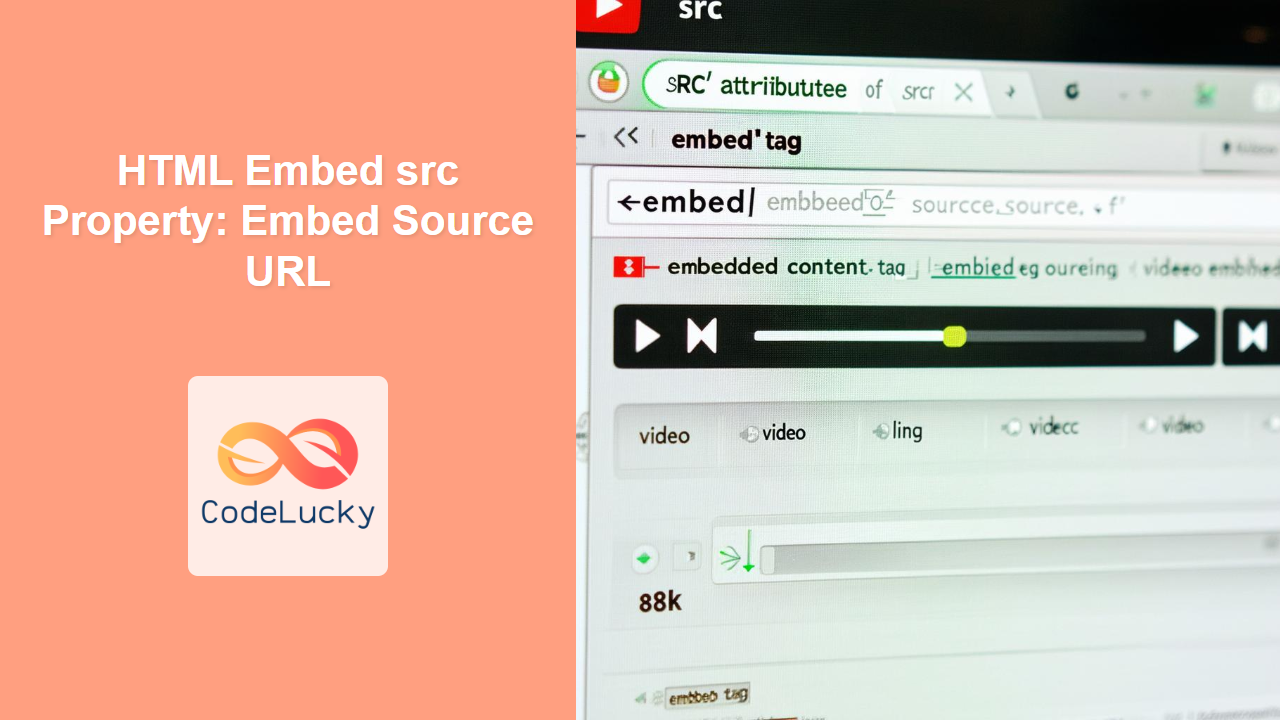 HTML Embed src Property: Embed Source URL - CodeLucky