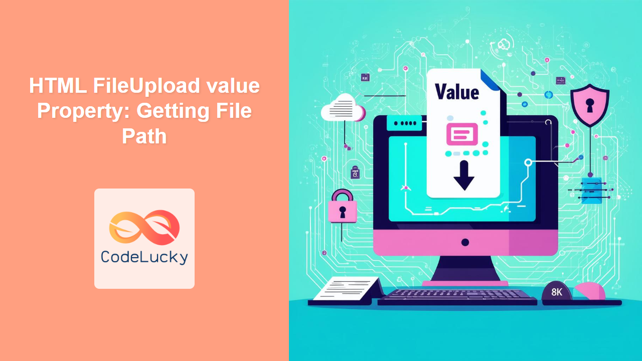 HTML FileUpload value Property: Getting File Path - CodeLucky