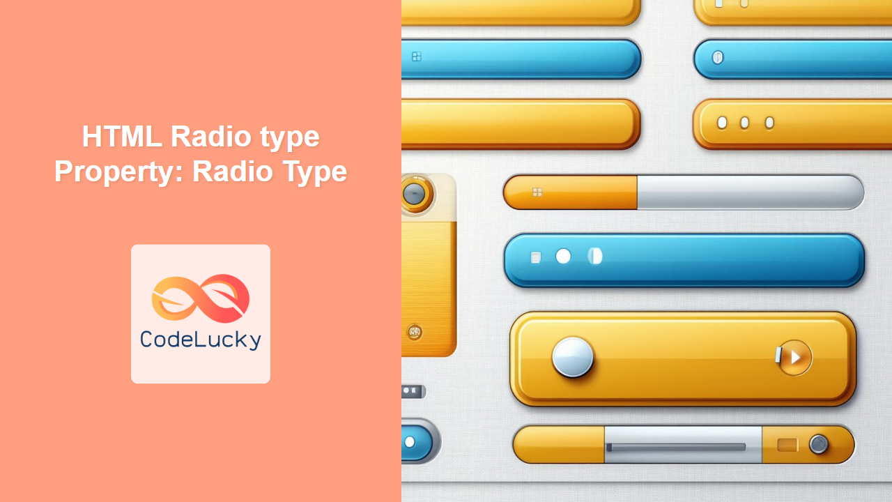 HTML Radio type Property: Radio Type - CodeLucky