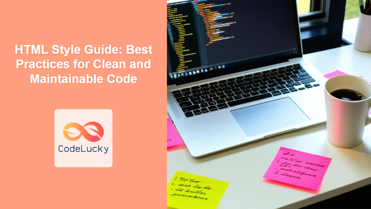 HTML Style Guide: Best Practices for Clean and Maintainable Code - CodeLucky