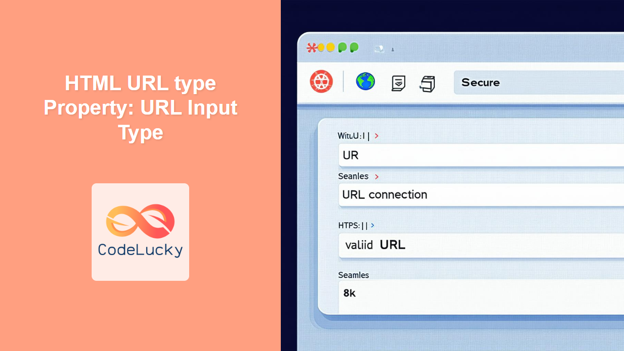 HTML URL type Property: URL Input Type - CodeLucky