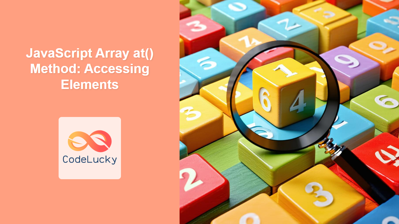 JavaScript Array at() Method: Accessing Elements - CodeLucky