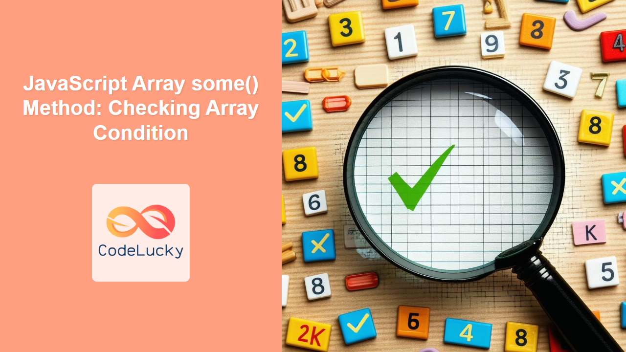 JavaScript Array some() Method: Checking Array Condition - CodeLucky