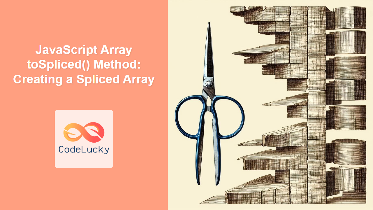 JavaScript Array toSpliced() Method: Creating a Spliced Array - CodeLucky