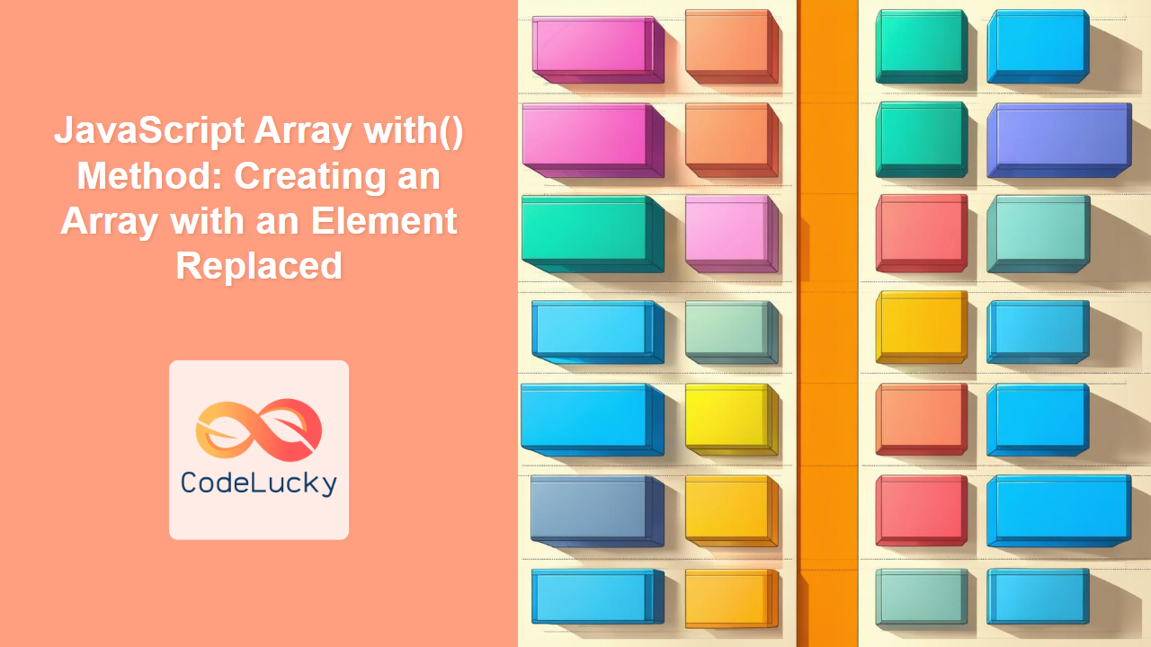 JavaScript Array with() Method: Creating an Array with an Element Replaced - CodeLucky