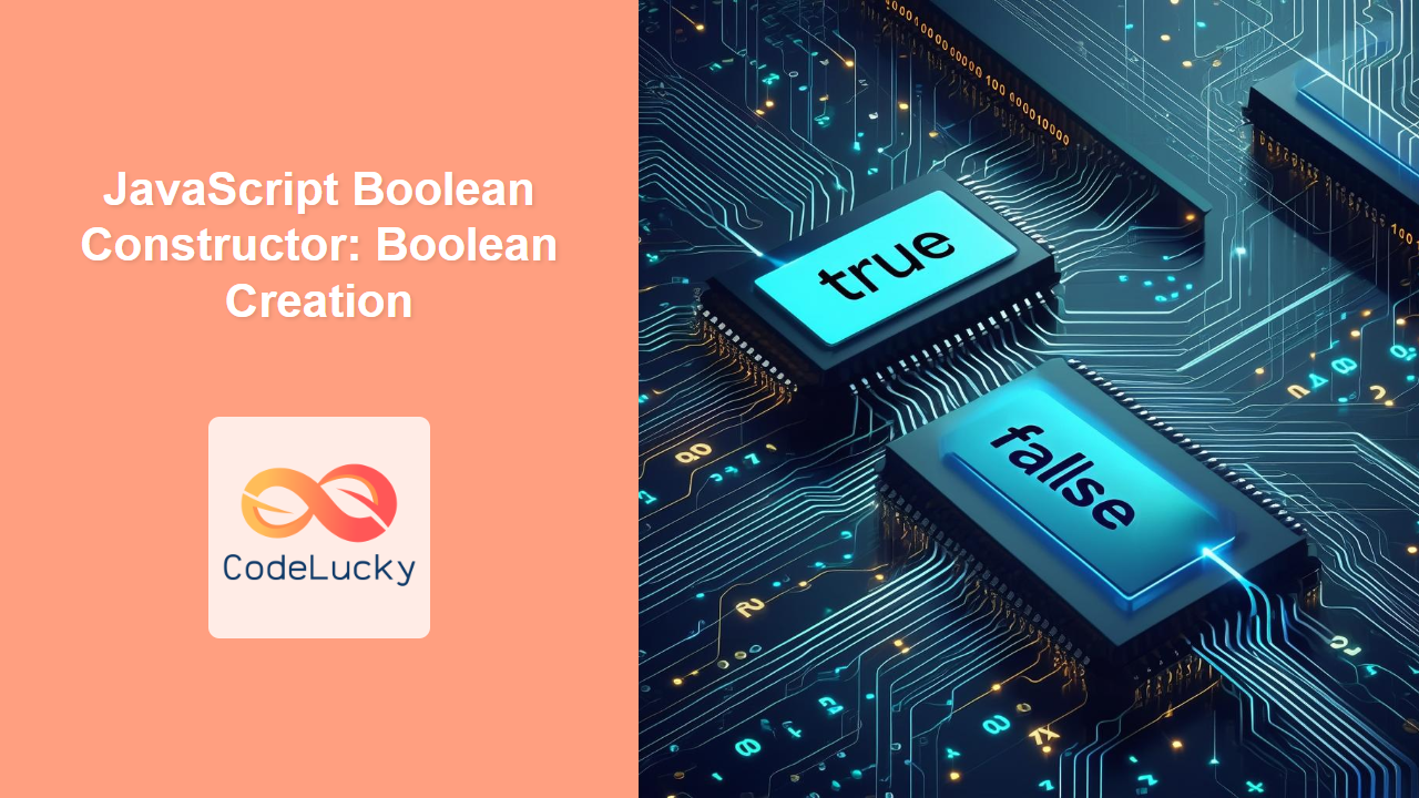 JavaScript Boolean Constructor: Boolean Creation - CodeLucky