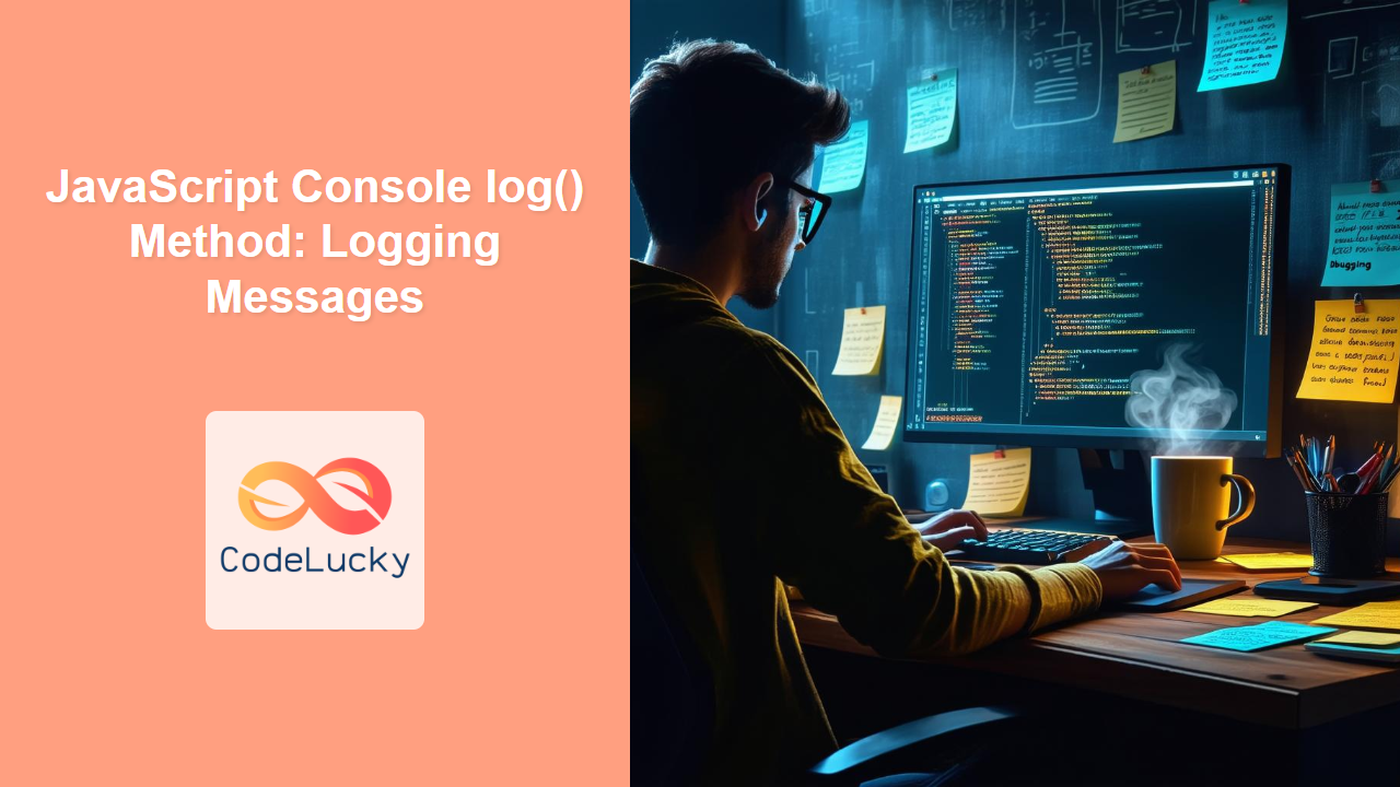 JavaScript Console log() Method: Logging Messages - CodeLucky
