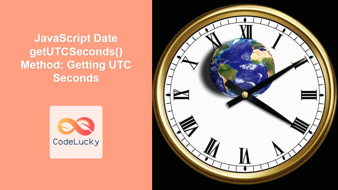 JavaScript Date getUTCSeconds() Method: Getting UTC Seconds - CodeLucky