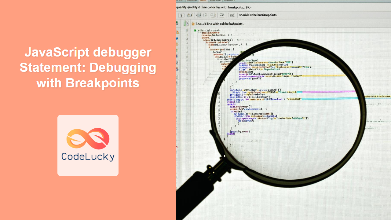 JavaScript debugger Statement: Debugging with Breakpoints - CodeLucky