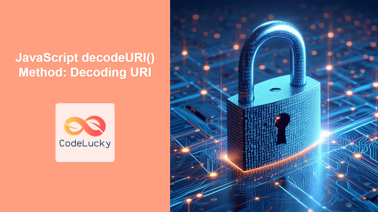 JavaScript decodeURI() Method: Decoding URI - CodeLucky