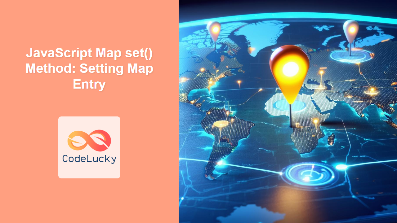 JavaScript Map set() Method: Setting Map Entry - CodeLucky