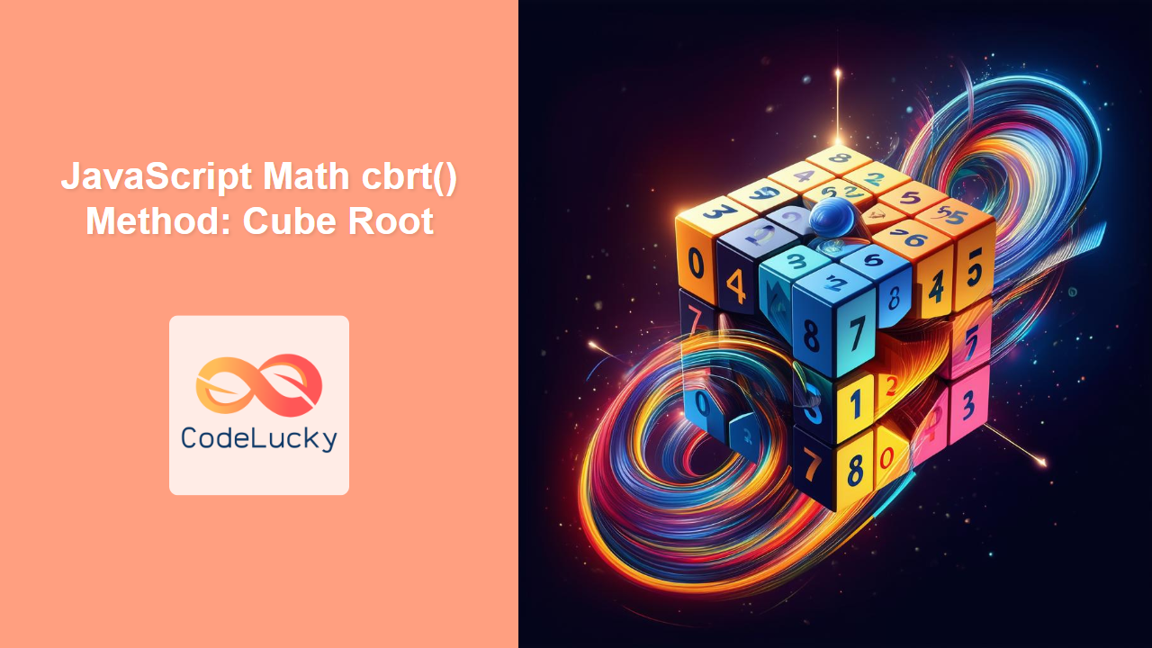 JavaScript Math cbrt() Method: Cube Root - CodeLucky