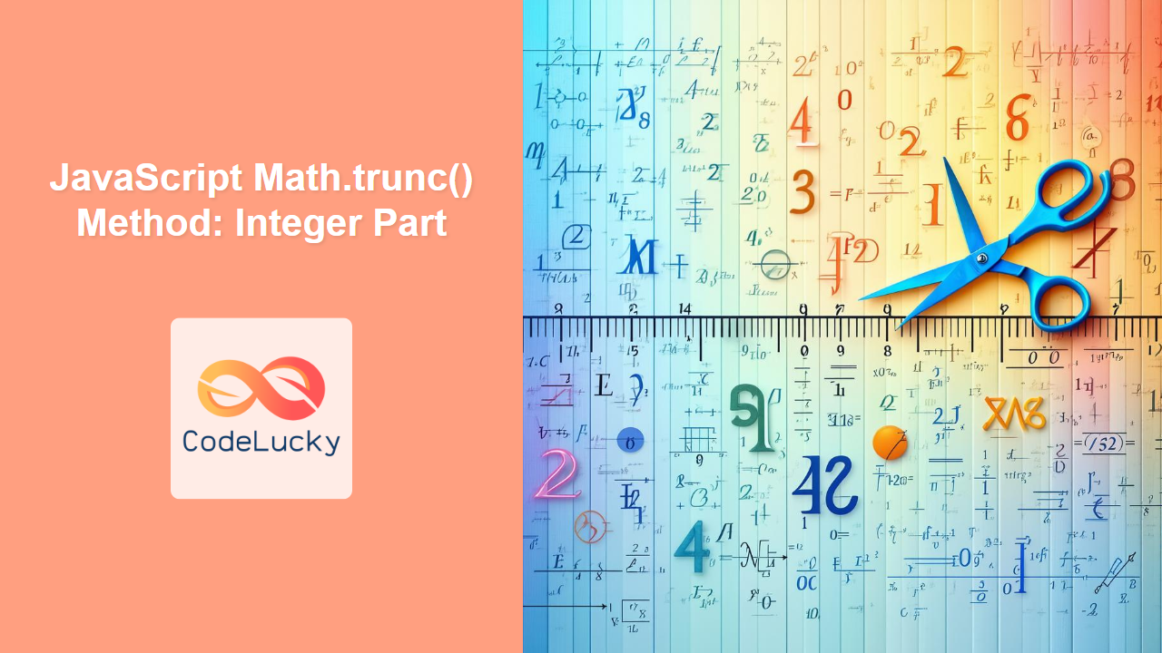 JavaScript Math.trunc() Method: Integer Part - CodeLucky