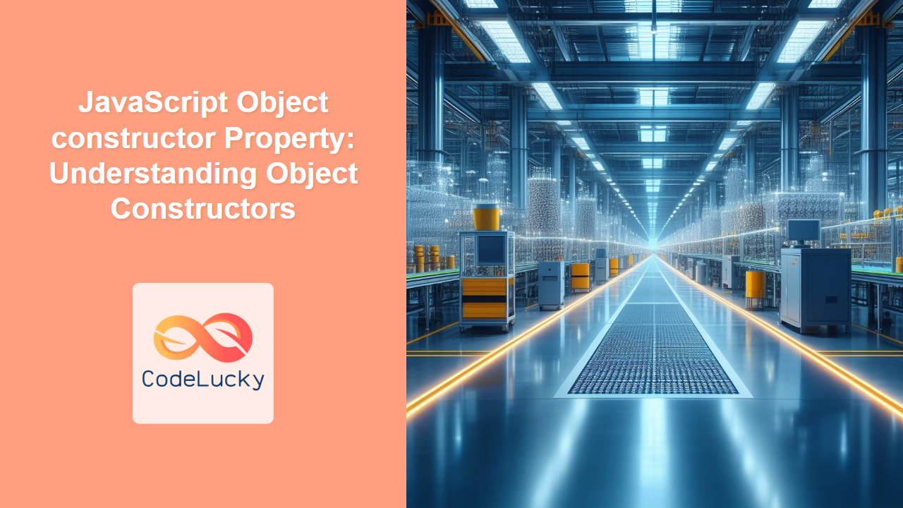 JavaScript Object constructor Property: Understanding Object Constructors - CodeLucky