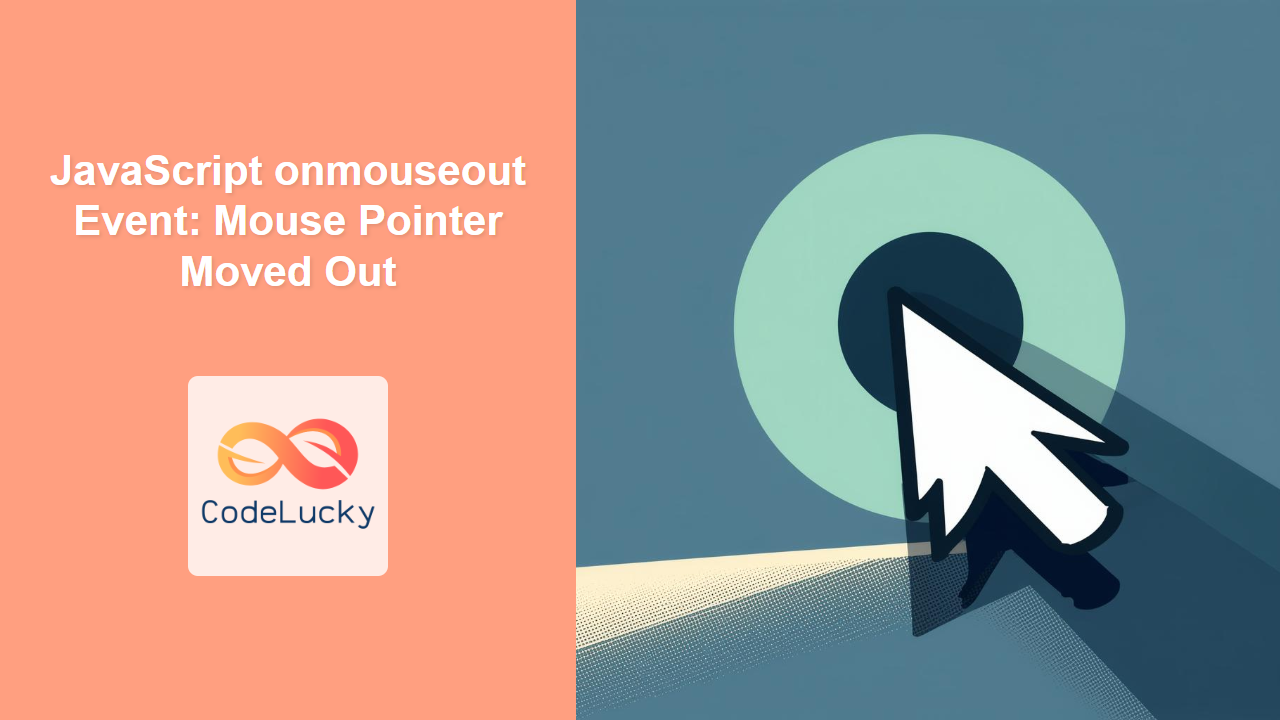 JavaScript onmouseout Event: Mouse Pointer Moved Out - CodeLucky