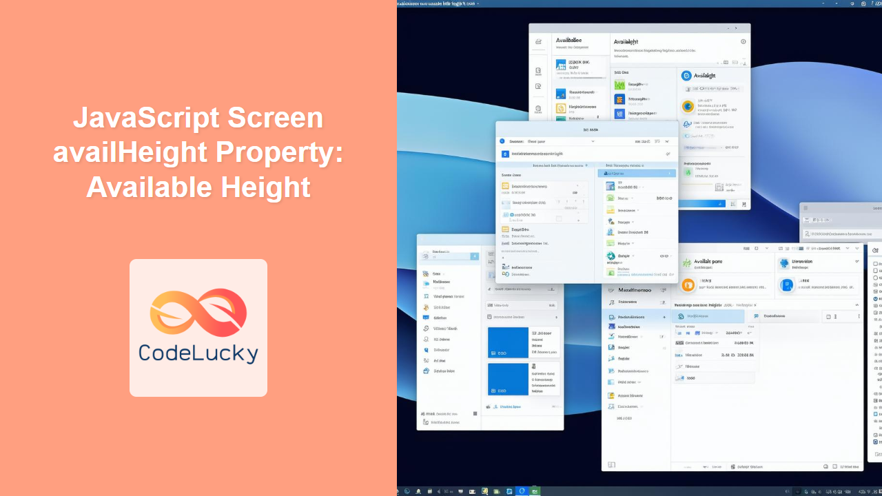 JavaScript Screen availHeight Property: Available Height - CodeLucky