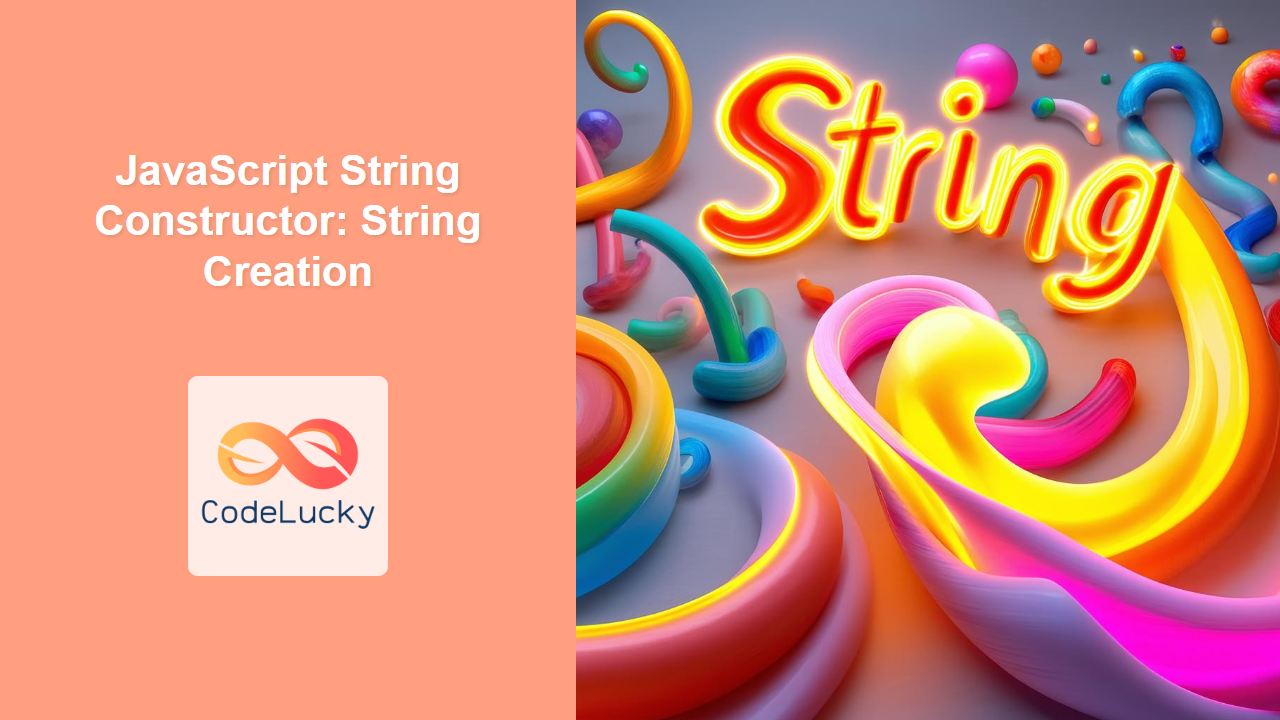 JavaScript String Constructor: String Creation - CodeLucky