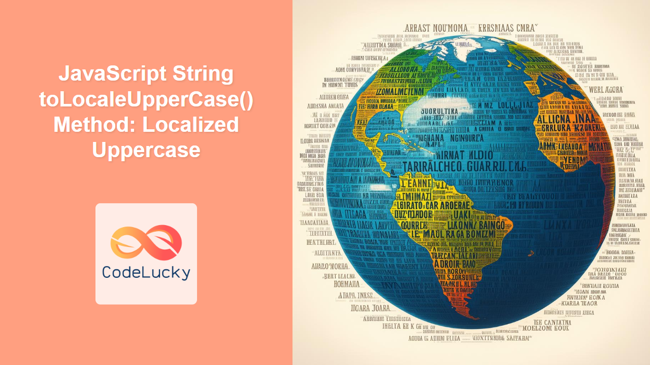 JavaScript String toLocaleUpperCase() Method: Localized Uppercase - CodeLucky