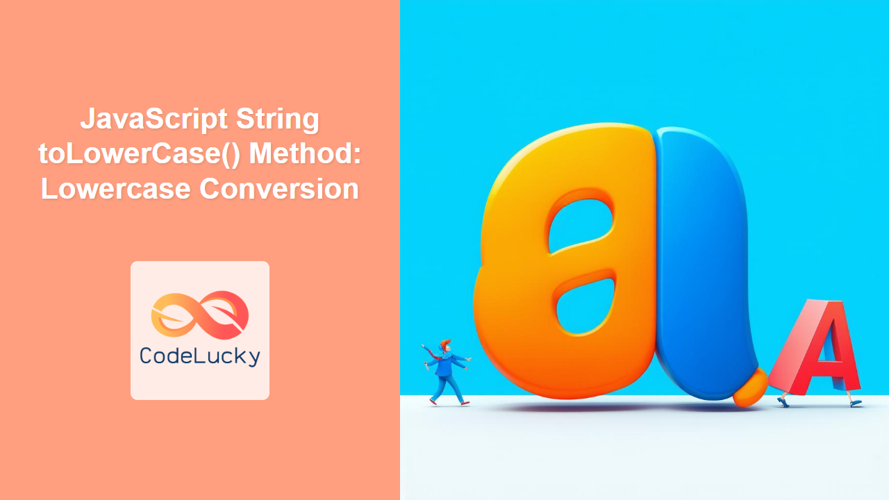 JavaScript String toLowerCase() Method: Lowercase Conversion - CodeLucky