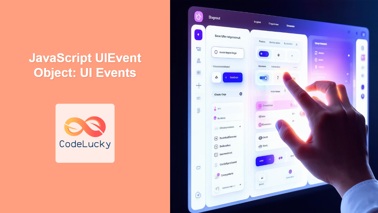JavaScript UIEvent Object: UI Events - CodeLucky
