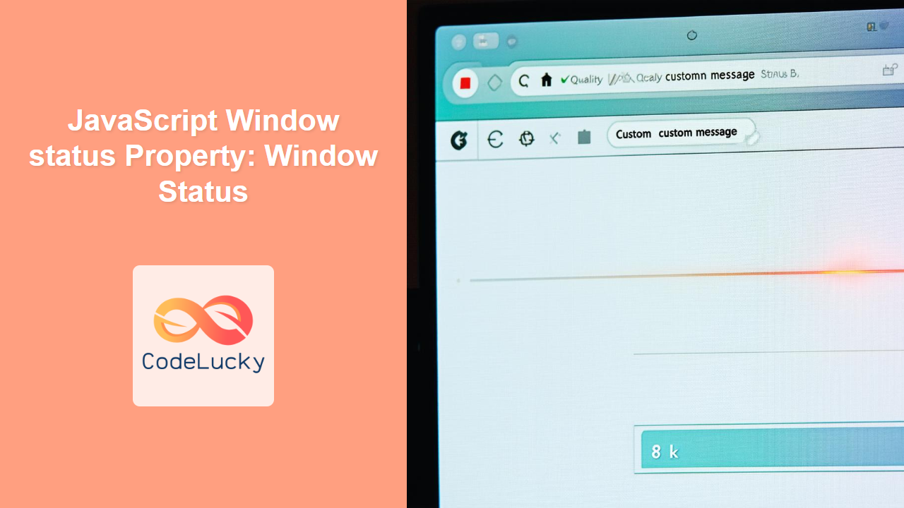 JavaScript Window status Property: Window Status - CodeLucky