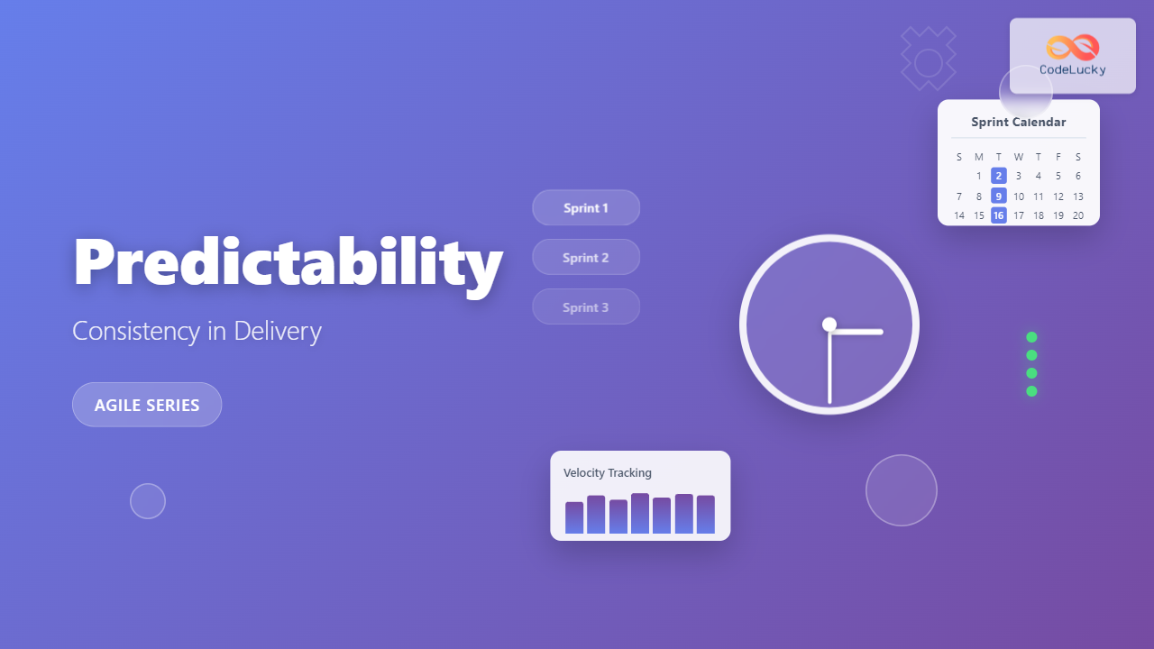 Predictability: Consistency in Delivery Through Agile Methodologies - CodeLucky