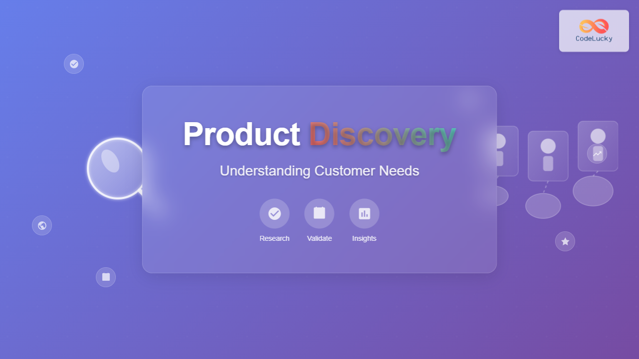 Product Discovery: Complete Guide to Understanding Customer Needs in ...