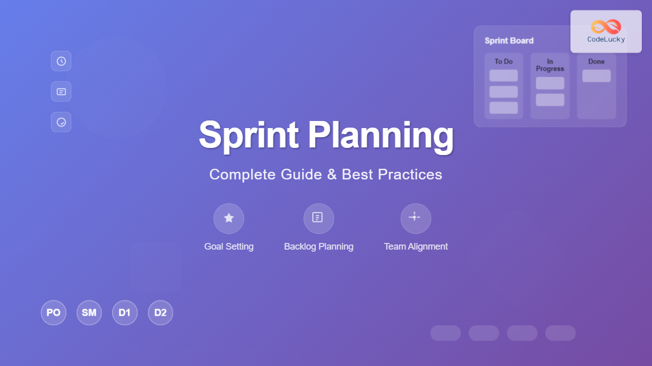 Sprint Planning: Complete Guide and Best Practices for Agile Teams - CodeLucky