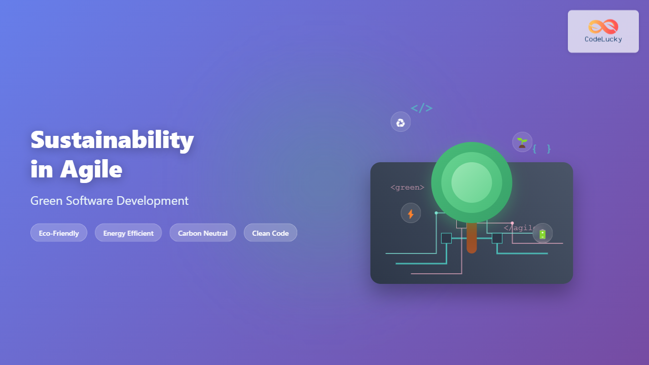 Sustainability in Agile: Complete Guide to Green Software Development ...