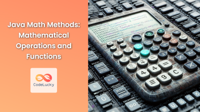 Java Math Methods: Mathematical Operations and Functions - CodeLucky