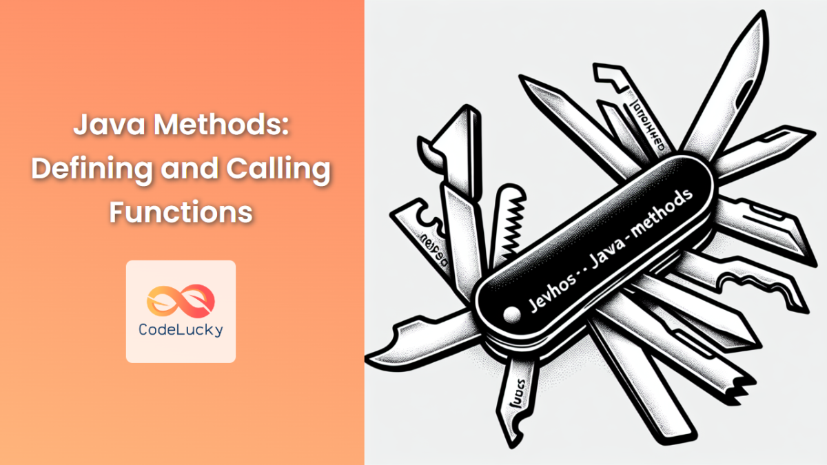 Java Methods: Defining and Calling Functions - CodeLucky