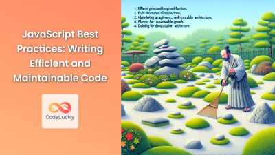 JavaScript Style Guide: Coding Conventions and Best Practices - CodeLucky